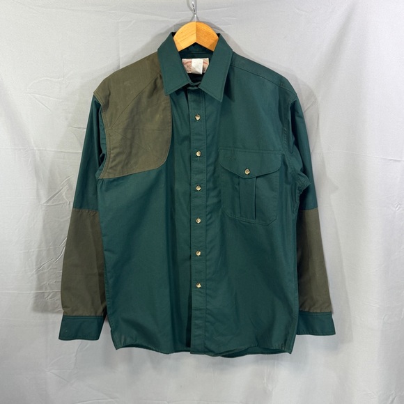 Filson | Jackets & Coats | Filson Shirt Mens Medium Green Shooting ...